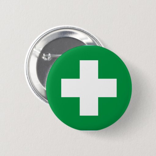 First aid button | Zazzle