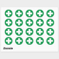 First aid classic round sticker | Zazzle