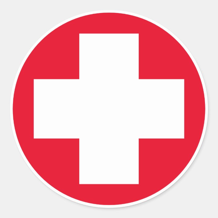 First Aid - Medic (cross) - Ambulance, Dental Help Classic Round ...