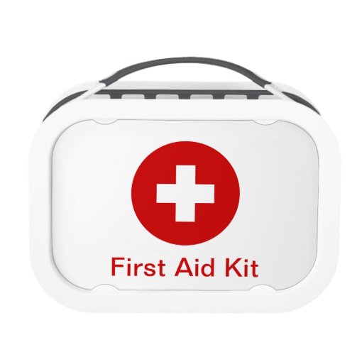 First Aid medical kit Lunch Box | Zazzle