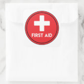 First Aid STICKER | Zazzle