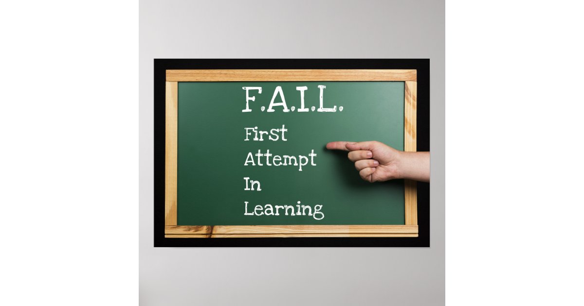 First Attempt in Learning (Poster) Poster | Zazzle