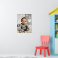 First Birthday 12 months Photo Milestone Poster | Zazzle