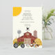 First Birthday Farm Barn Animals Invitations | Zazzle