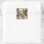 First Birthday Photo Sticker | Zazzle