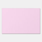 First Birthday Pink and Gold Star Yard Sign | Zazzle