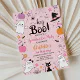 First Boo Day Pink Spooktacular Halloween Birthday Invitation | Zazzle