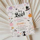 First Boo Day Spooktacular Halloween Birthday Invitation | Zazzle