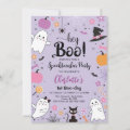 First Boo Day Spooktacular Halloween Birthday Invitation | Zazzle