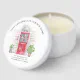 First Christmas New Home Red Door Chic Boho Mini Candle Favors | Zazzle