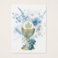 First Communion Catholic Remembrance Holy Card | Zazzle