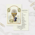 First Communion Catholic Remembrance Holy Card | Zazzle