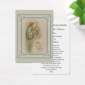 First Communion Catholic Remembrance Holy Card | Zazzle