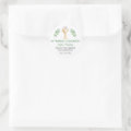 First Communion Green Leaves Primera Comunion Classic Round Sticker ...
