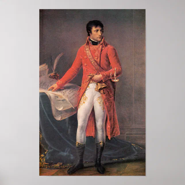 First Consul Bonaparte Poster | Zazzle