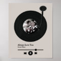 First Dance Music Record Photo Poster | Zazzle