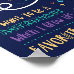 First Day Of School Sign Astronaut Space Adventure | Zazzle