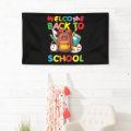 First Day of School Teacher Welcome Back to School Banner | Zazzle