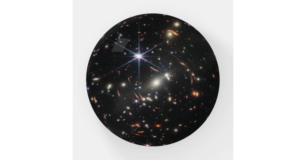 First Deep Field of Universe from James webb Paperweight | Zazzle