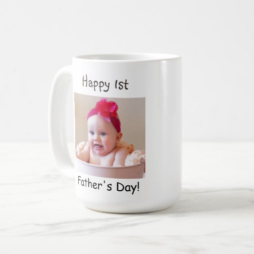 First Father's Day Mug | Zazzle