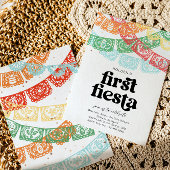 First Fiesta Birthday Invitation | Zazzle