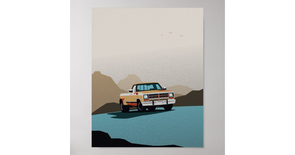 first gen ram diesel cummins poster | Zazzle