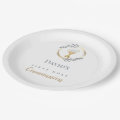 First Holy Communion boy Paper Plates | Zazzle