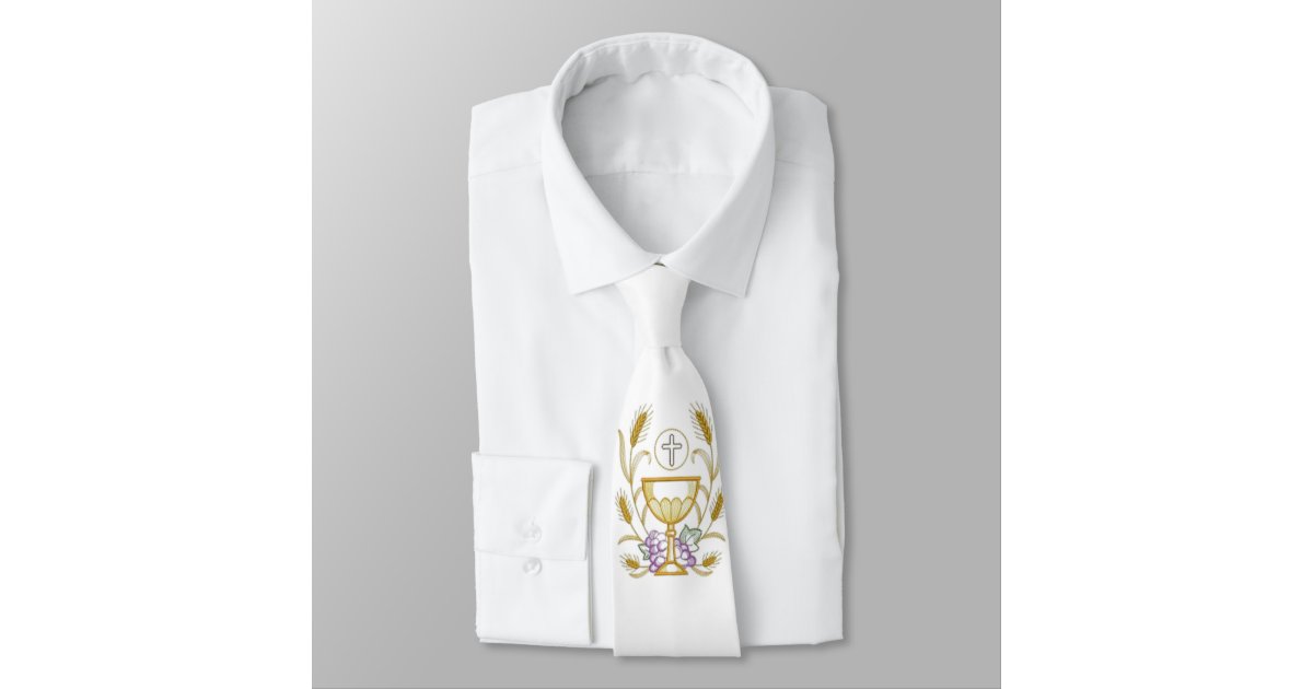 First Holy Communion Neck Tie | Zazzle