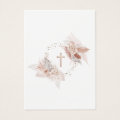 First Holy Communion remembrance card | Zazzle