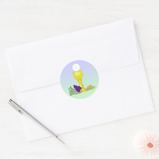 First Holy Communion Stickers | Zazzle