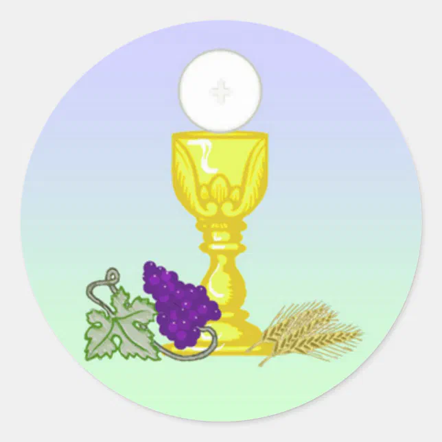 First Holy Communion Stickers | Zazzle