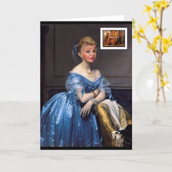 First Lady Anniversary Customizable Greeting Card | Zazzle