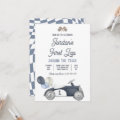 First Lap Around The Track Race Car 1st Birthday Invitation | Zazzle