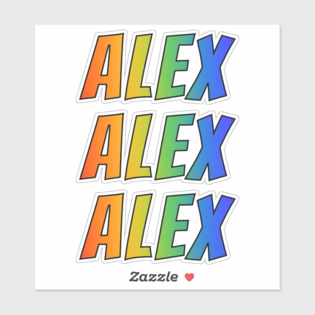 the name alex coloring pages