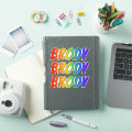 First Name "BRODY" w/ Fun Rainbow Coloring Sticker | Zazzle