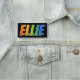 First Name "ELLIE": Fun Rainbow Coloring Name Tag | Zazzle