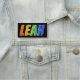 First Name "LEAH": Fun Rainbow Coloring Name Tag | Zazzle
