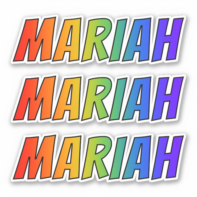 mariah name design
