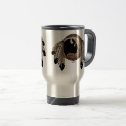 First Nations Travel Mug Wildlife Art Coffee Cup | Zazzle