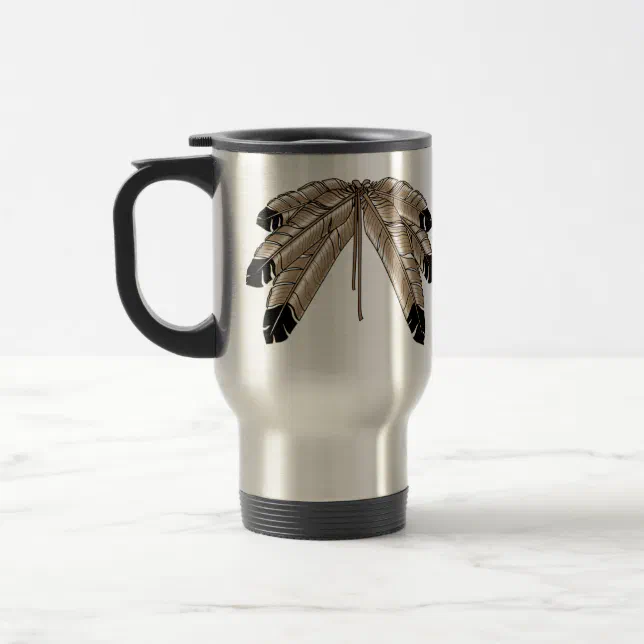 First Nations Travel Mug Wildlife Art Coffee Cup | Zazzle