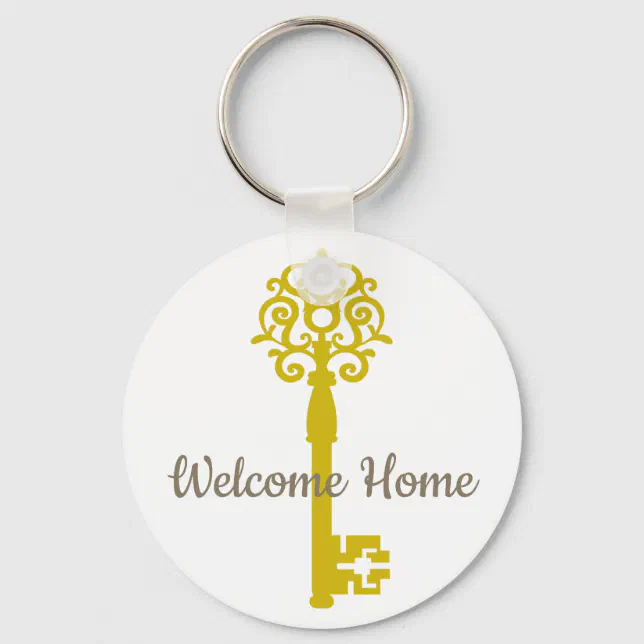 First or New Home Keychain | Zazzle