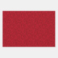 First Period Party Red Tampon Pad Pattern Wrapping Paper Sheets | Zazzle