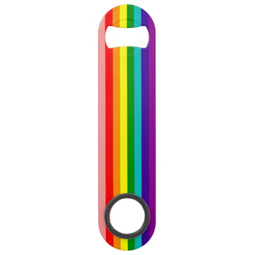 First Rainbow Pride Flag Bar Key | Zazzle