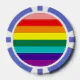 First Rainbow Pride Flag Poker Chips | Zazzle