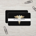 First Responder Rescue Medical Nurse EMS Caduceus Business Card | Zazzle