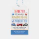 First Responders Appreciation Gift Tag | Zazzle