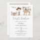 First Rodeo Boy Modern 1st Birthday Invitation | Zazzle