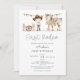 First Rodeo Boy Modern 1st Birthday Invitation | Zazzle