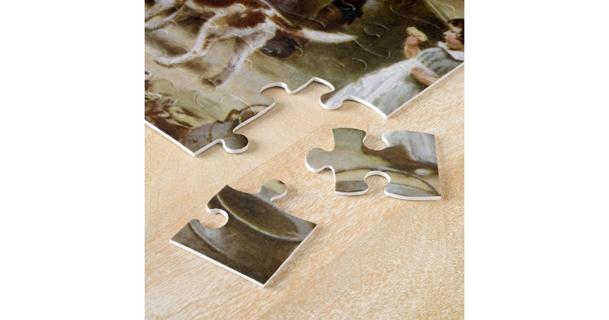 First Thanksgiving Jigsaw Puzzle | Zazzle.com