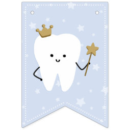 First Tooth party bunting banner | Zazzle